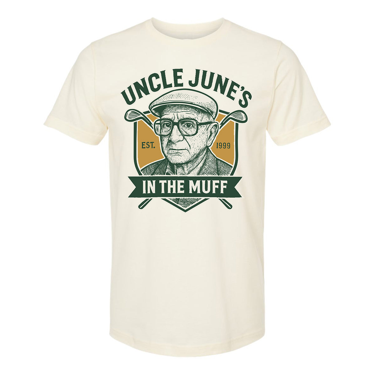 Uncle June's In The Muff Tee | Italian-American Classic Shirt – Hardcore Italians